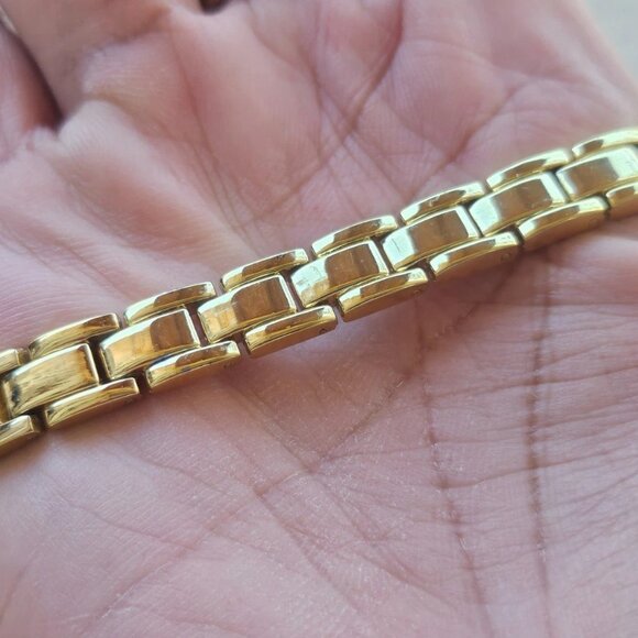 Accessories | Gold Tone Bracelet Fashion Jewelry Yellow Gold Tone Wrist ...